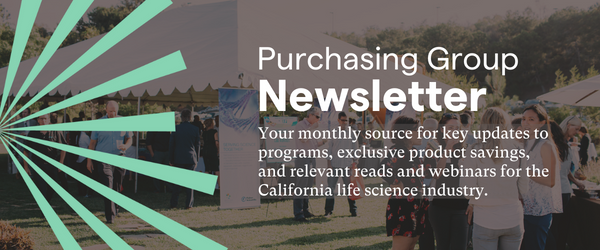 Biocom California Purchasing Group Newsletter | November 2022 - Biocom